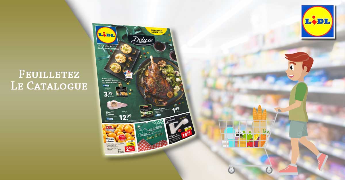Catalogue Lidl de la semaine Du 16 Au 22 Novembre 2022 en ligne