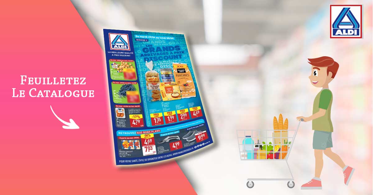 Catalogue Aldi de la semaine Du 29 Avril Au 5 Mai 2025 en ligne